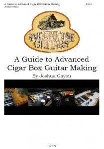 Advanced Cigar Box Guitar Building guide by Joshua Gayou – The How-To ...
